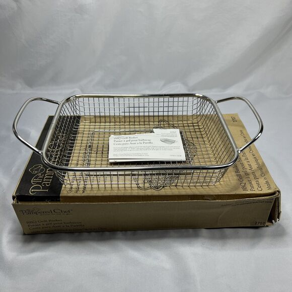 Pampered Chef | Kitchen | The Pampered Chef 277 Bbq Grill Basket With ...